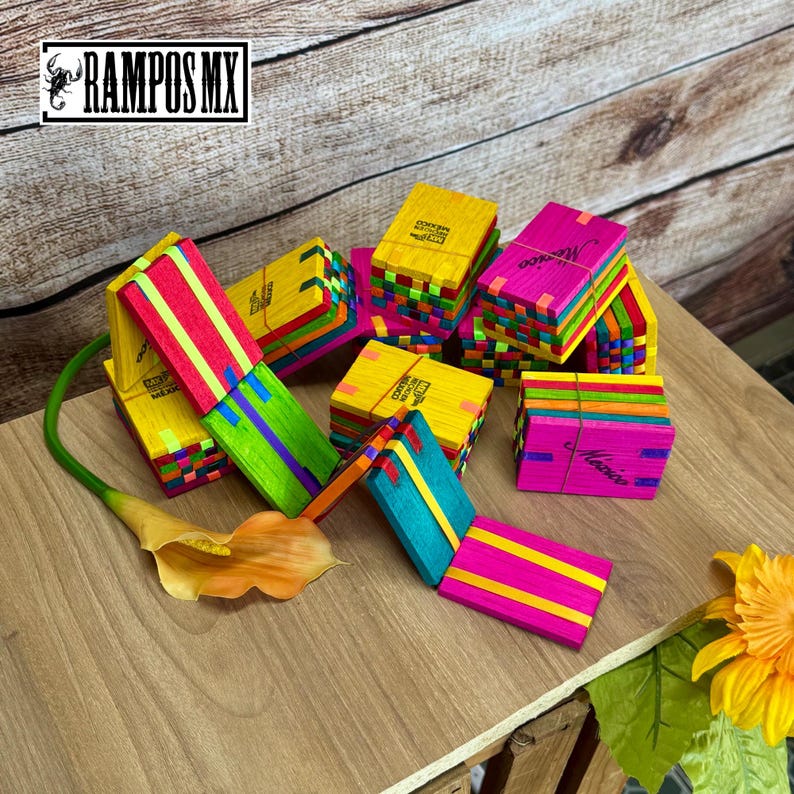 Magic Ladder Mexican Wood Toy Game , Tablitas Magicas De Madera ...