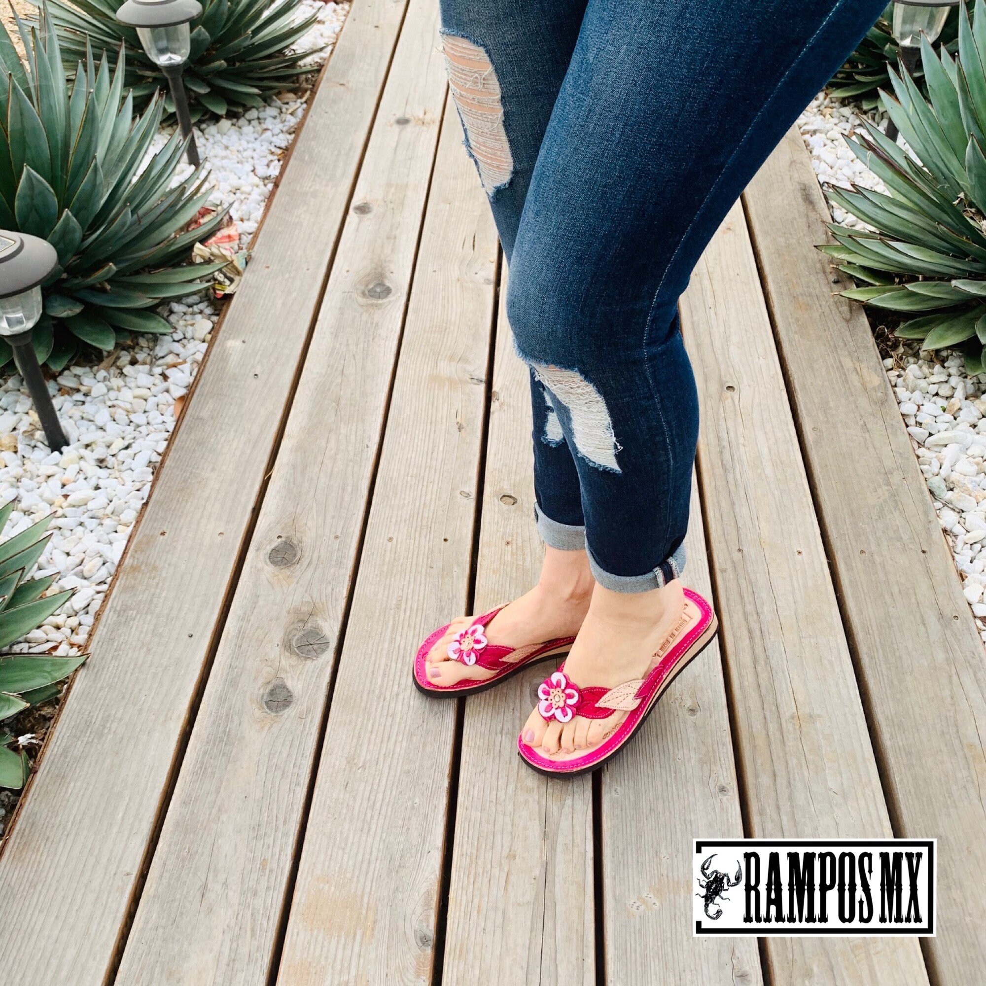 Womens Mexican Handmade Leather Huaraches Sandals Sandalias | Etsy