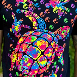 Mexican Turtle T-shirts, Handmade Serigraphy Mexican Tshirt Artisanal ...