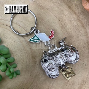 Mexican Horse Saddle Western Cowgirl Cowboy Steel Metal Key Chain ...