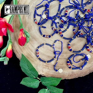 Mexican Evil Eye Adult Woven Bracelet ,adjustable Bracelet,handmade ...