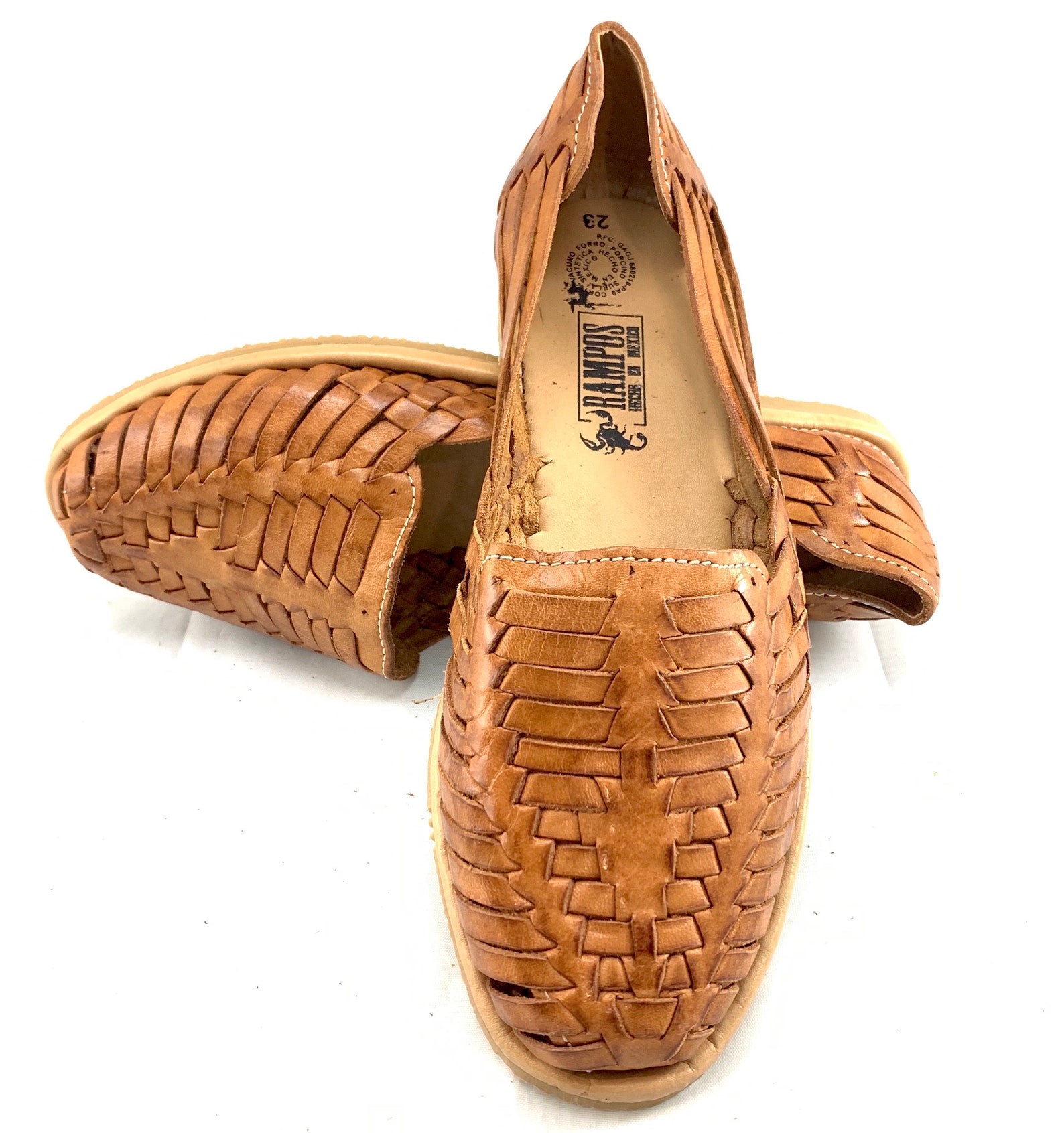 Womens Mexican Sandals Handmade Leather Huaraches Sandals - Etsy