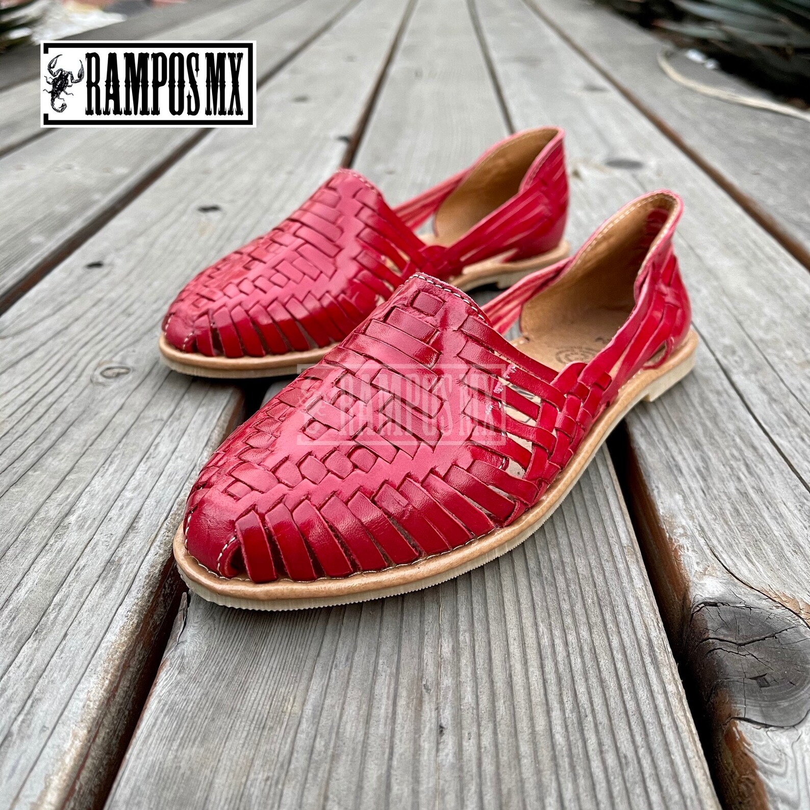 Womens Mexican Sandals, Handmade Leather Huaraches Sandals,sandalias ...
