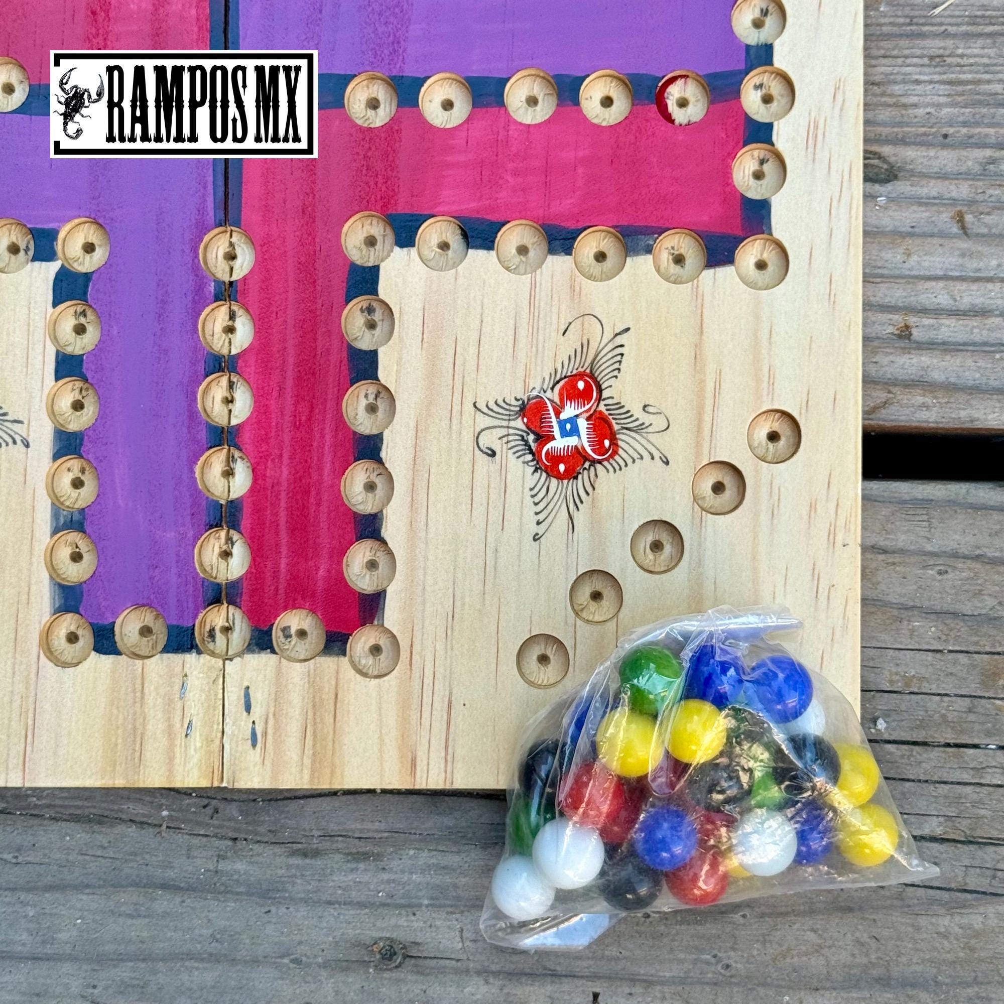 Wahoo Wood Board Game ,mexican Folding Wood Table Game, Fiesta Mexican ...