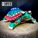 Beautiful Aztec Turtle Figure Statue Handmade Clay,handcraft Mayan ...