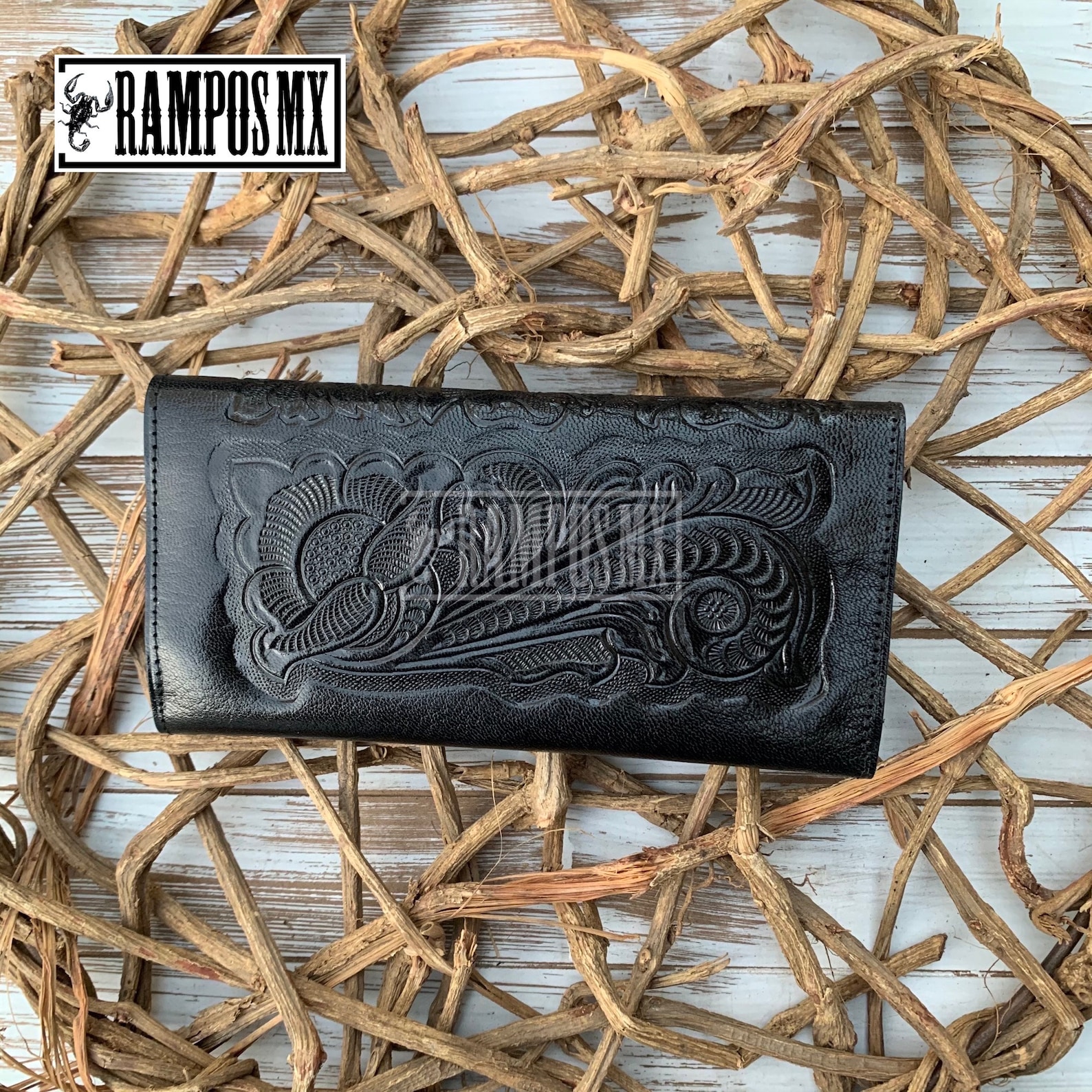Mexican Women Wallet Handmade Genuine Trifold Leather Wallet - Etsy