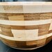 Large Maple and Alder Segmented Bowl With Accent Ring - Etsy