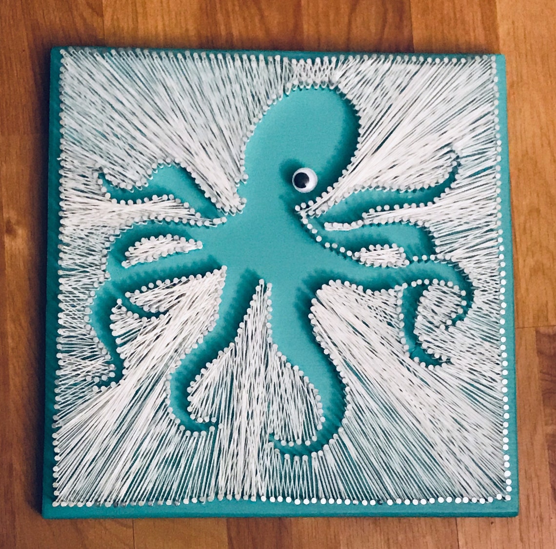 String Art Octopus Negative Space - Etsy
