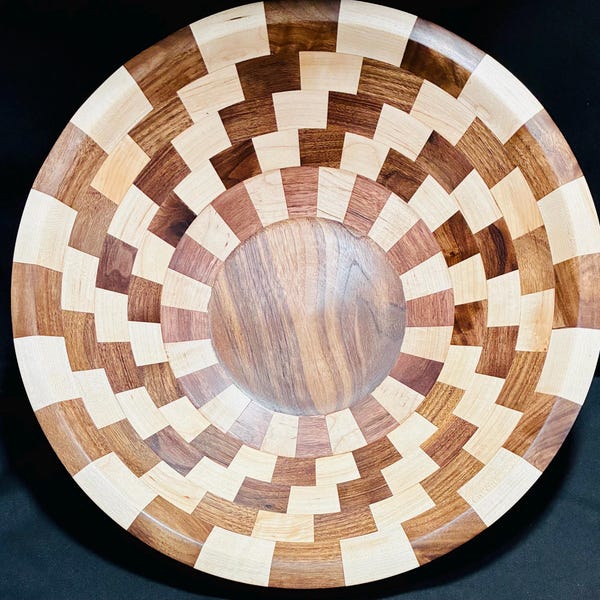 Segmented Bowl - Etsy