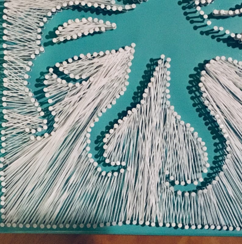 String Art Octopus Negative Space - Etsy