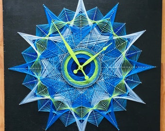 String Art Clock - Etsy