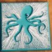 String Art Octopus - Negative Space - Etsy