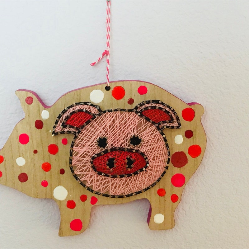 Pig String Art - Etsy