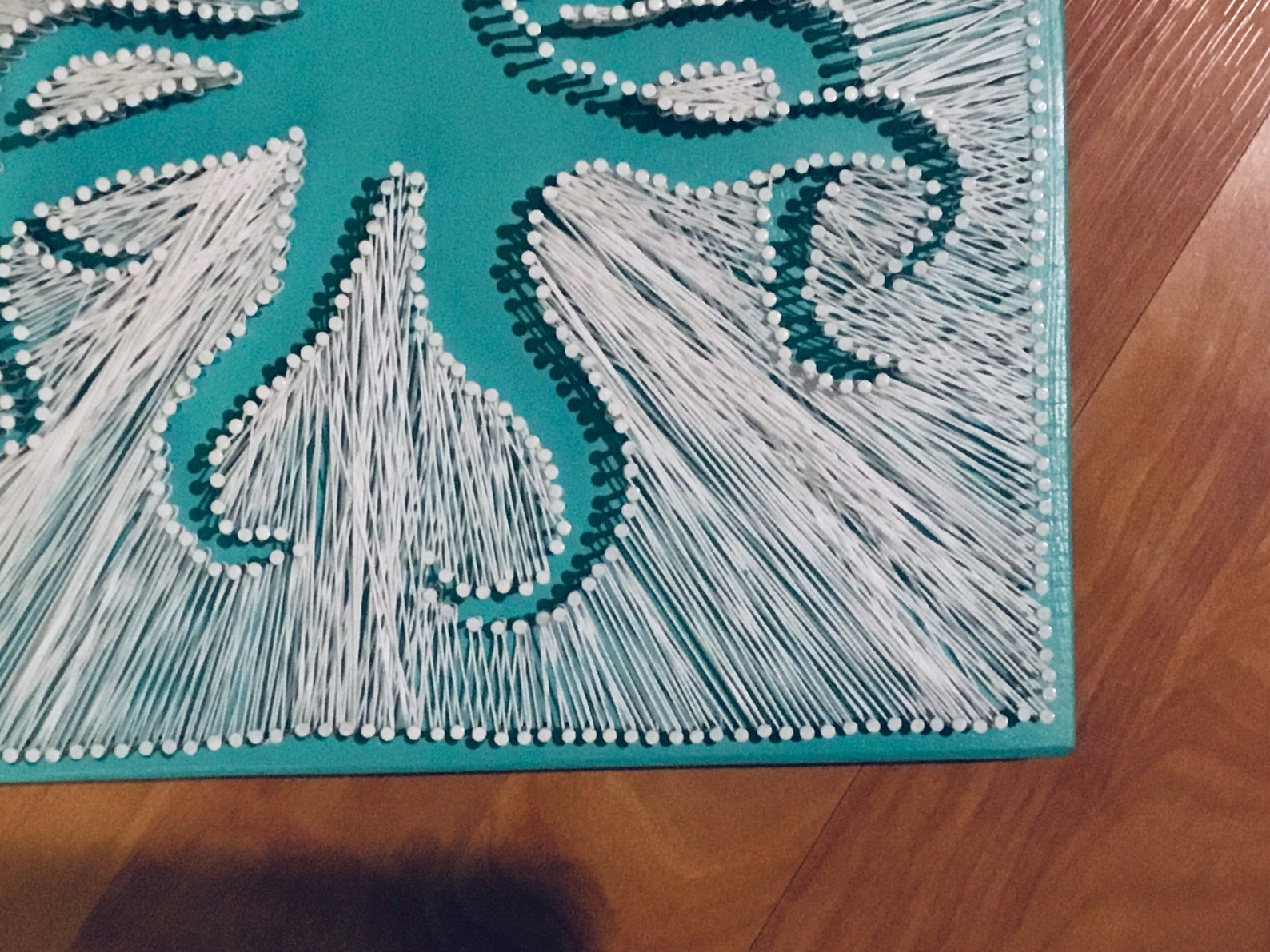 String Art Octopus - Negative Space - Etsy