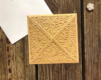 Laser cut cardstock | Etsy