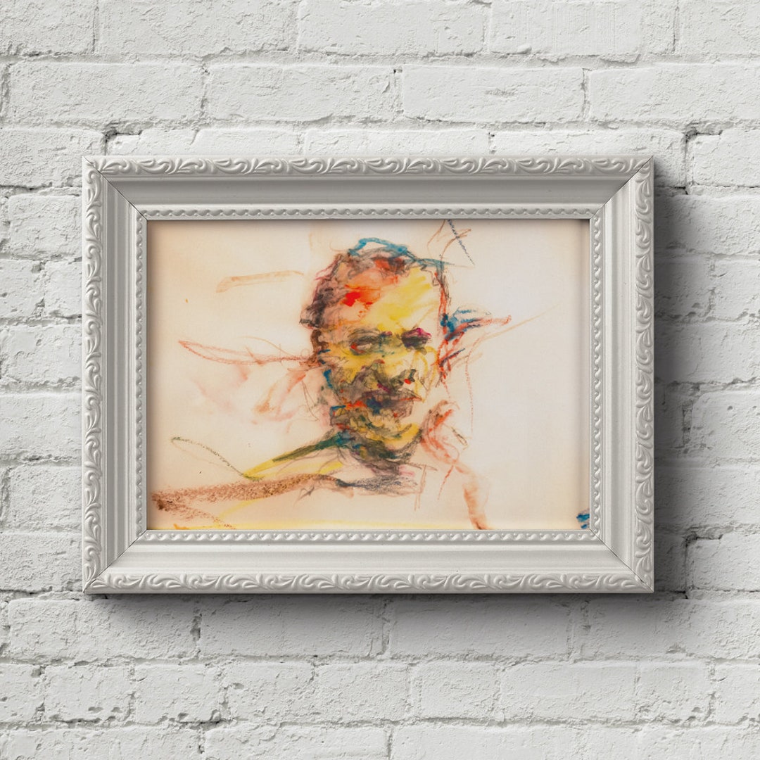 Charles Bukowski the Legendary Author Print A4 Print. A3 Print. A2 ...