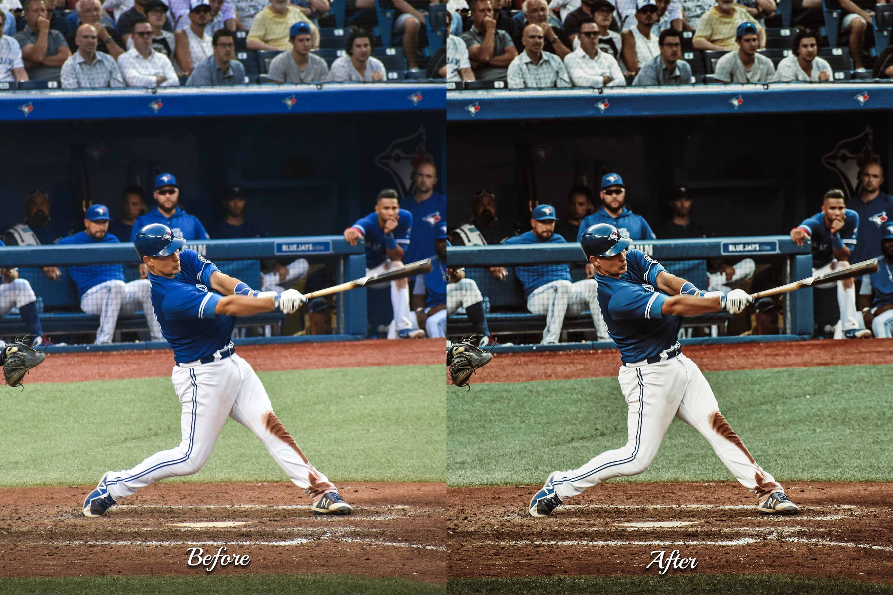 Baseball Lightroom Presets: Vibrant Sports Photo Editing (desktop ...