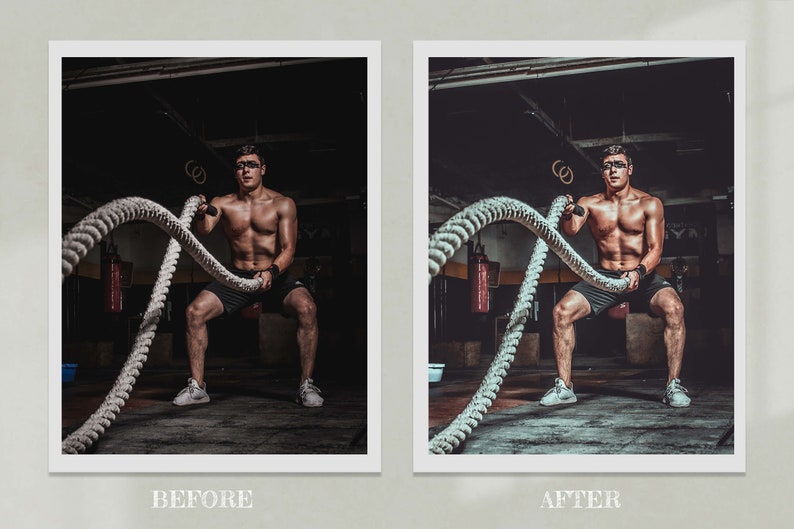 Fitness Lightroom Mobile Presets Photoshop Instagram Filters - Etsy