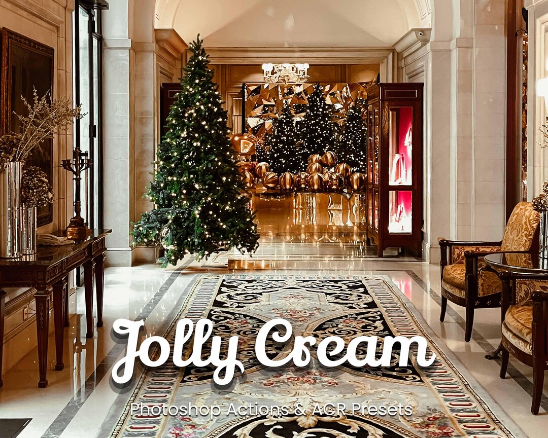 30 Jolly Cream Photoshop Actions & ACR Presets for Holiday Photos ...
