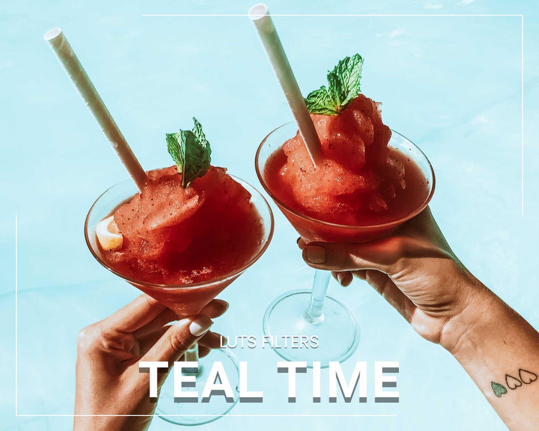 Teal Time Video Luts: Tropical Summer Filters (PDF Guide) - Etsy