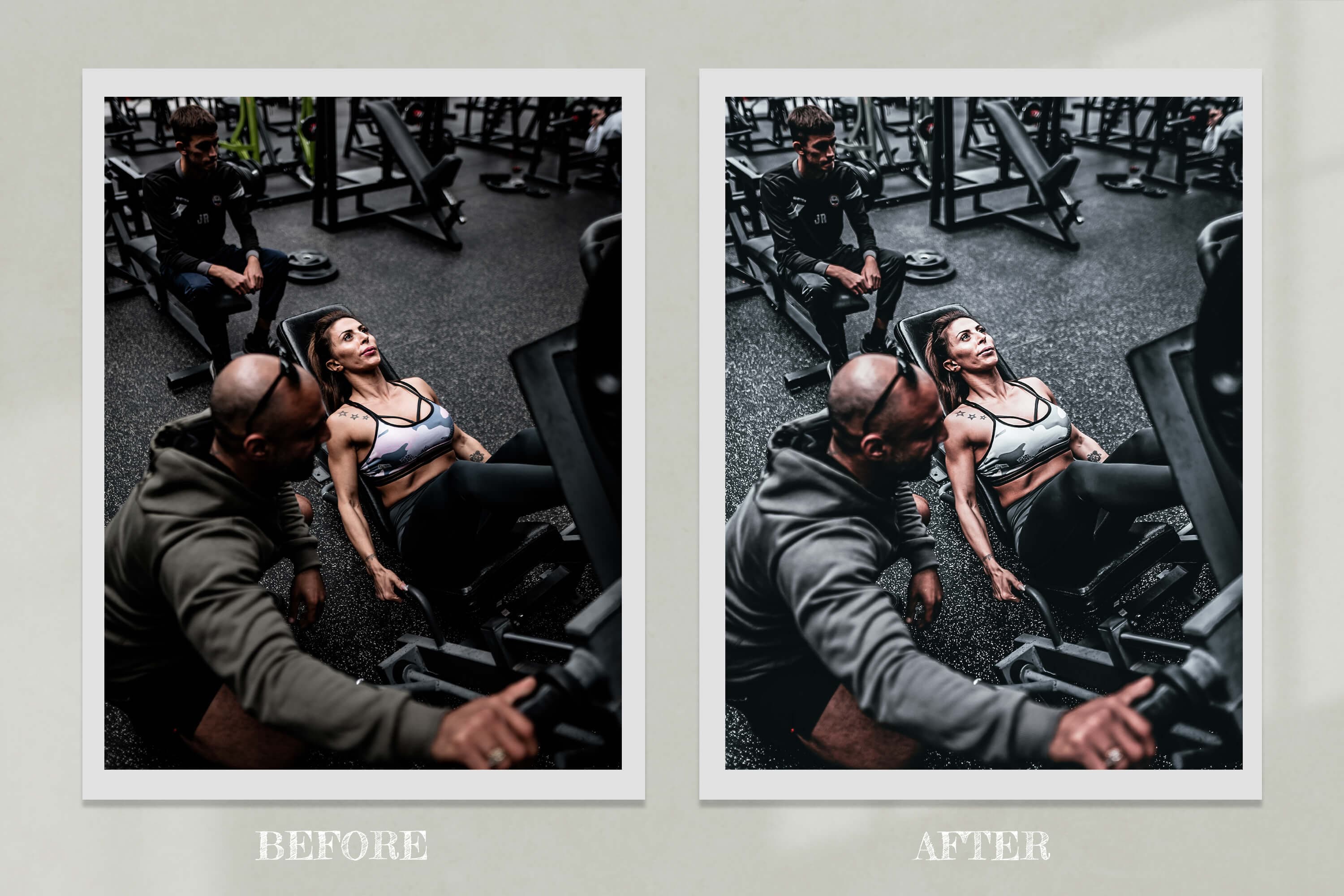 Fitness Lightroom Mobile Presets Photoshop Instagram Filters Blogger ...