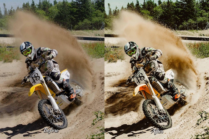 Motorcycle Lightroom Presets: HDR, Moody, Vibrant Effects (desktop ...