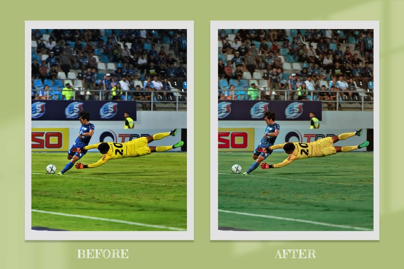 Soccer World Cup Lightroom Presets: Sports Photography Filters (mobile ...