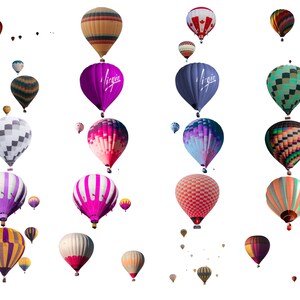 40 Romantic Hot Air Balloon Photo Overlays, Aerostat, Photography ...
