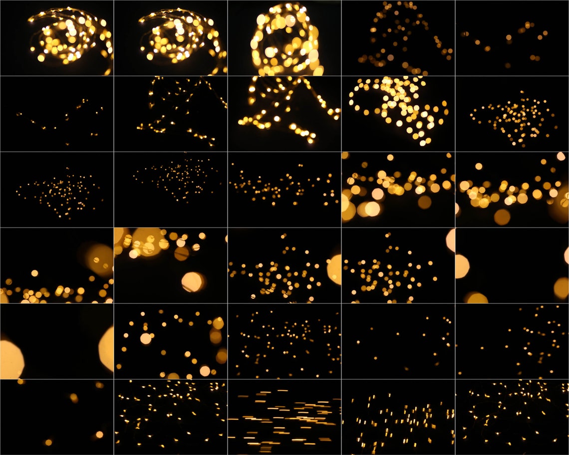 90 Shiny Light Overlays Bokeh Effect Photo Overlays Photoshop | Etsy