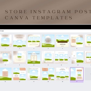 Canva Story Post Template for Instagram Store Pages, Online Shopping ...