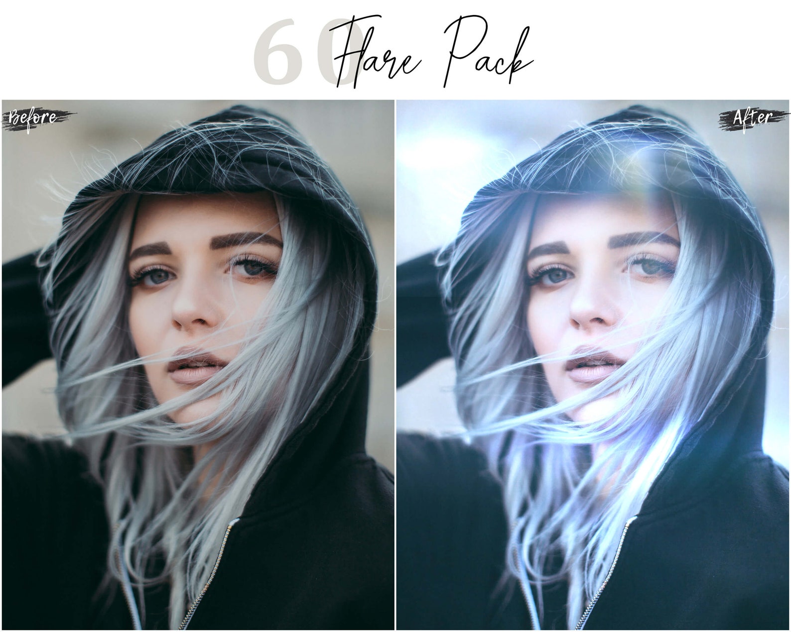 60 Flare Pack 02 Lights Effect Photo Overlays Different - Etsy