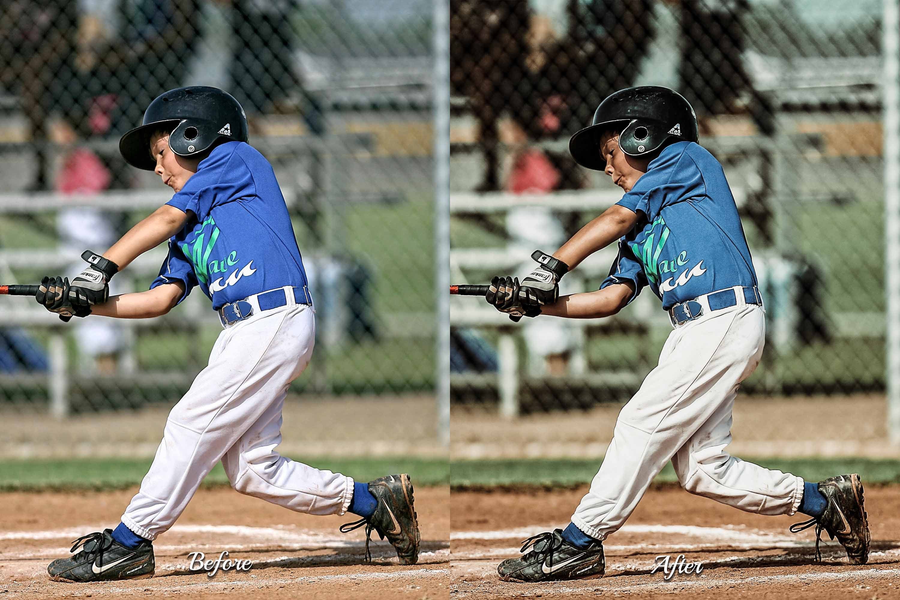 Baseball Lightroom Presets: Vibrant Sports Photo Editing (desktop ...