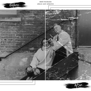 35 Vintage Grain Scratch Photo Overlays Retro Overlay Textures Filter ...