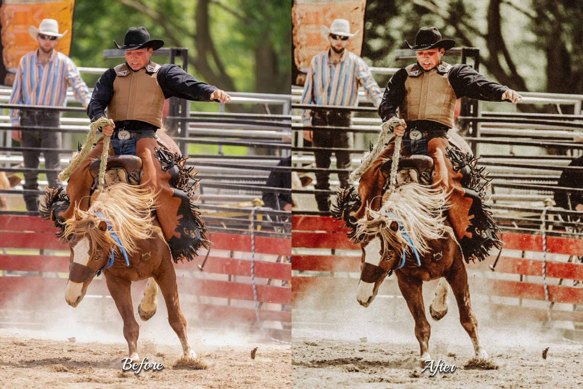 10 Spaghetti Western Lightroom Presets: Vintage Film Photography (XMP ...