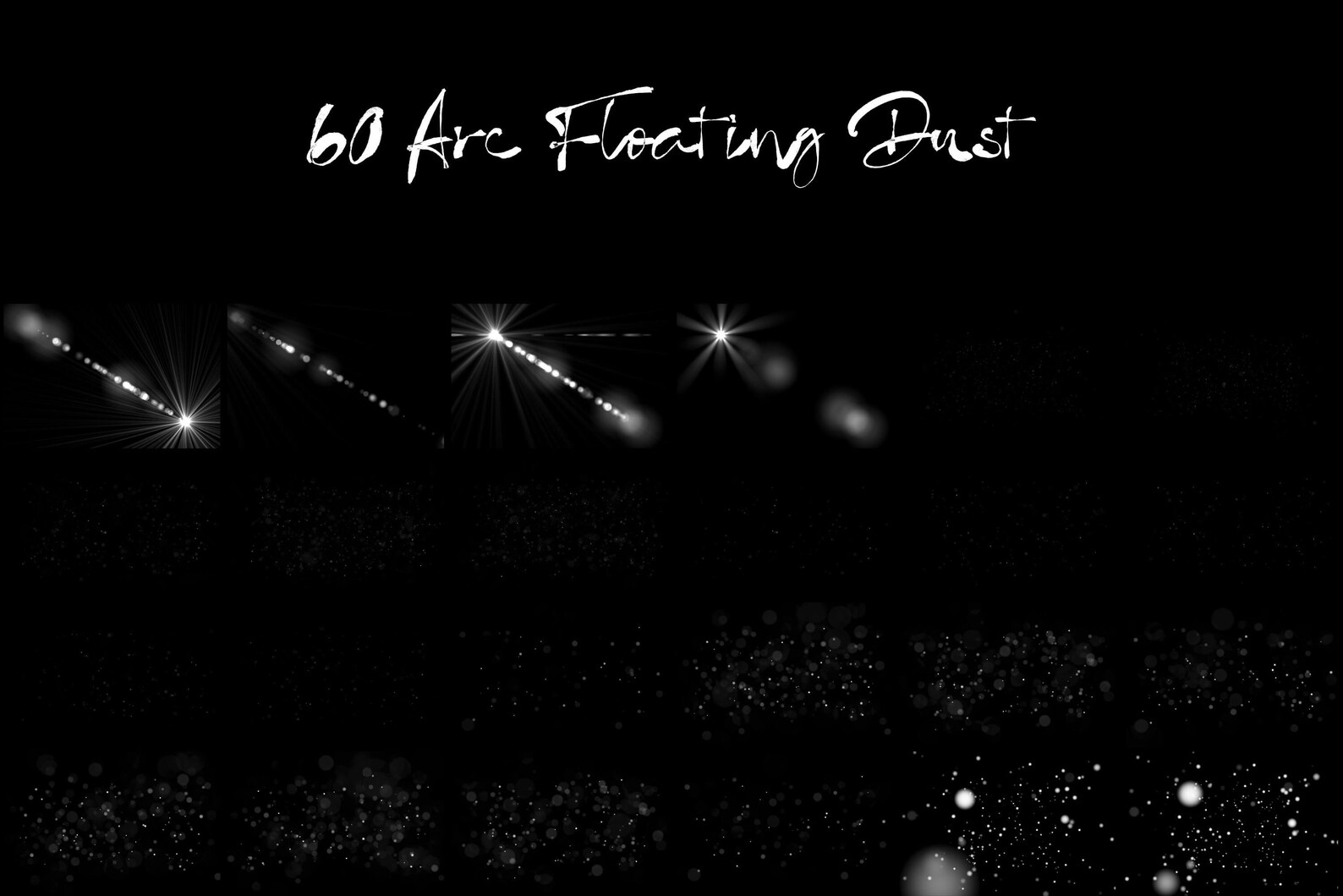 60 ARC Floating Dust Flare Effect Photo Overlays Different - Etsy