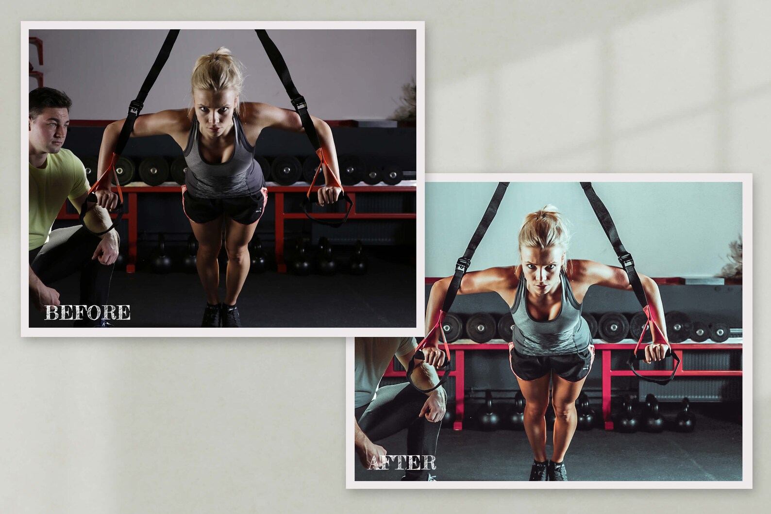 Fitness Lightroom Mobile Presets Photoshop Instagram Filters Blogger ...