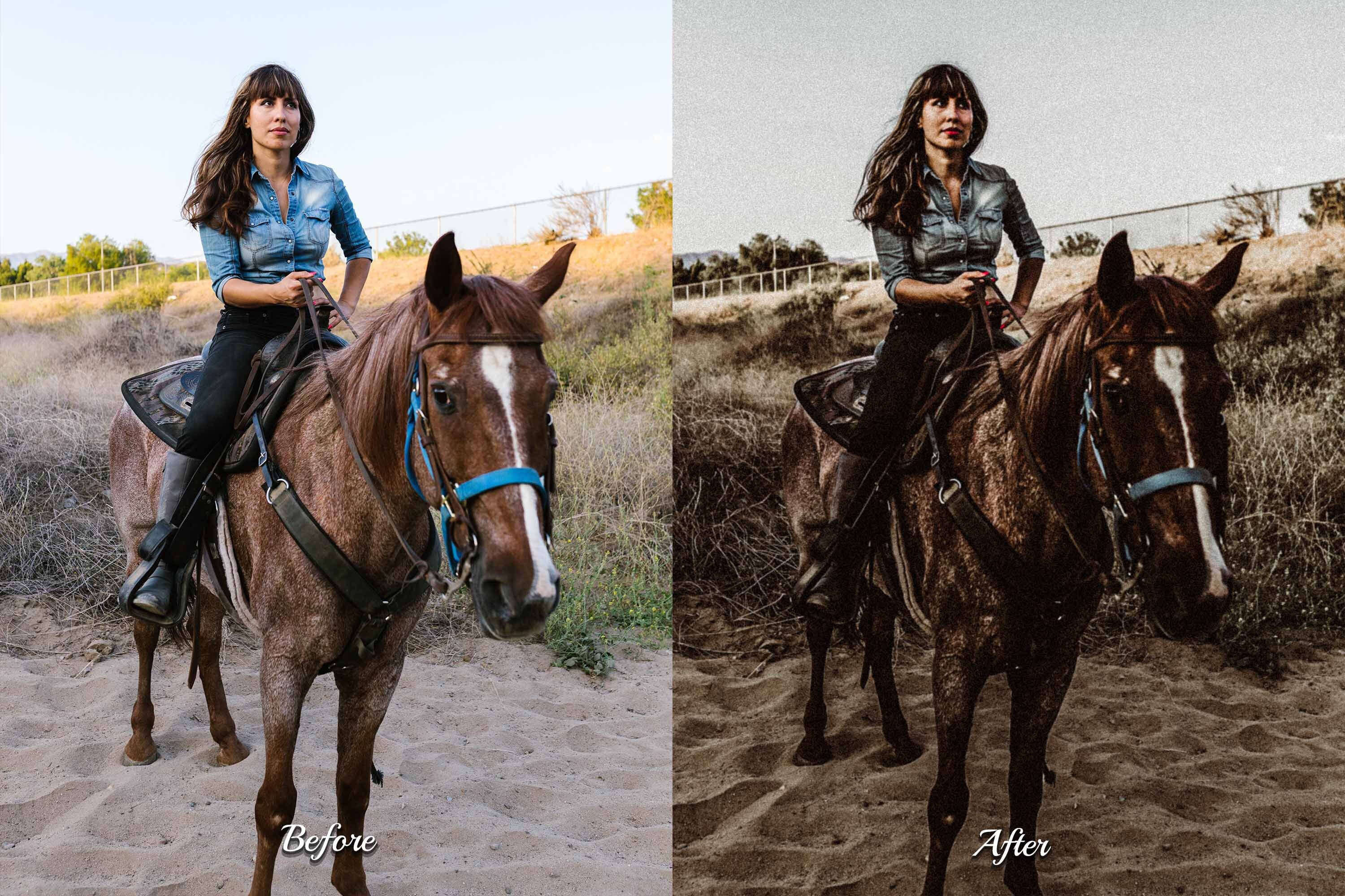 16 Cowboy Lightroom Presets: Vintage Western Photography Filters - Etsy