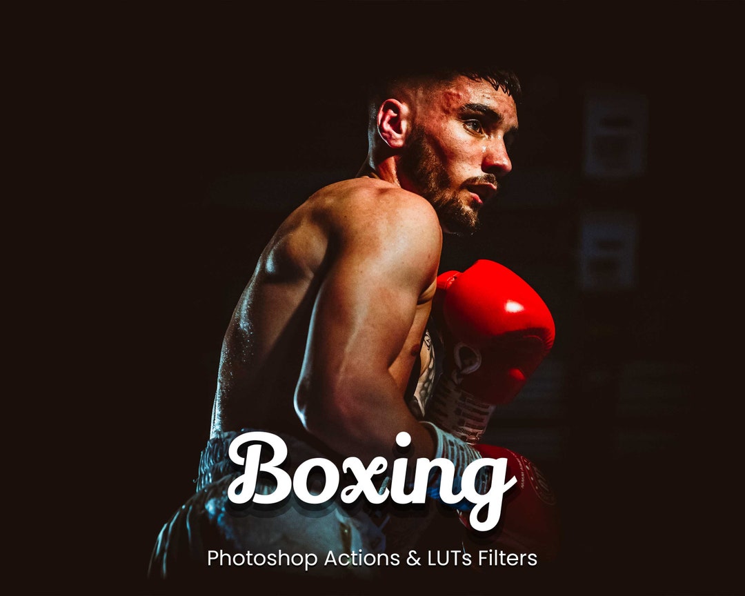 30 Boxing Photoshop Actions & Video Luts: Elevate Your Boxing, Martial ...