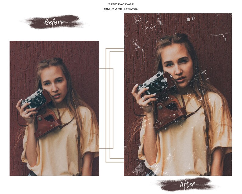 35 Vintage Grain Scratch Photo Overlays Retro Overlay Textures - Etsy