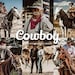 16 Cowboy Lightroom Presets: Vintage Western Photography Filters - Etsy
