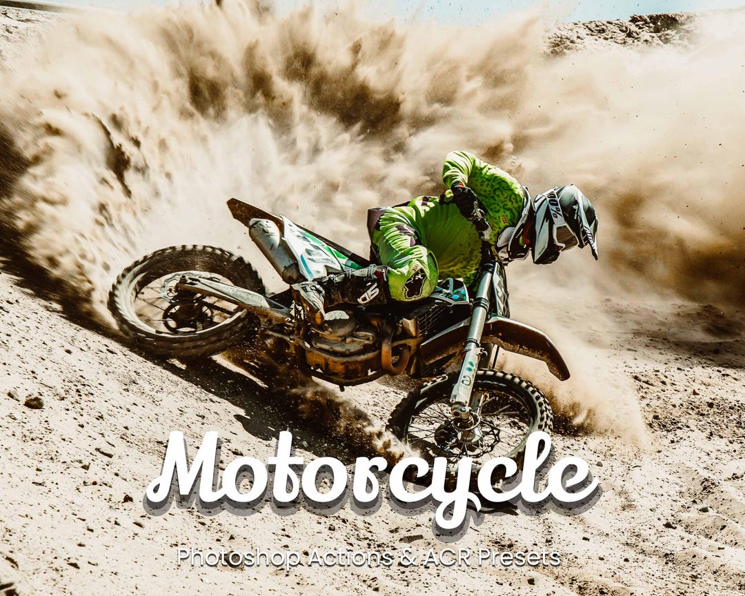 Motorcycle Photography Presets: HDR, Moody, Vibrant Effects (photoshop ...