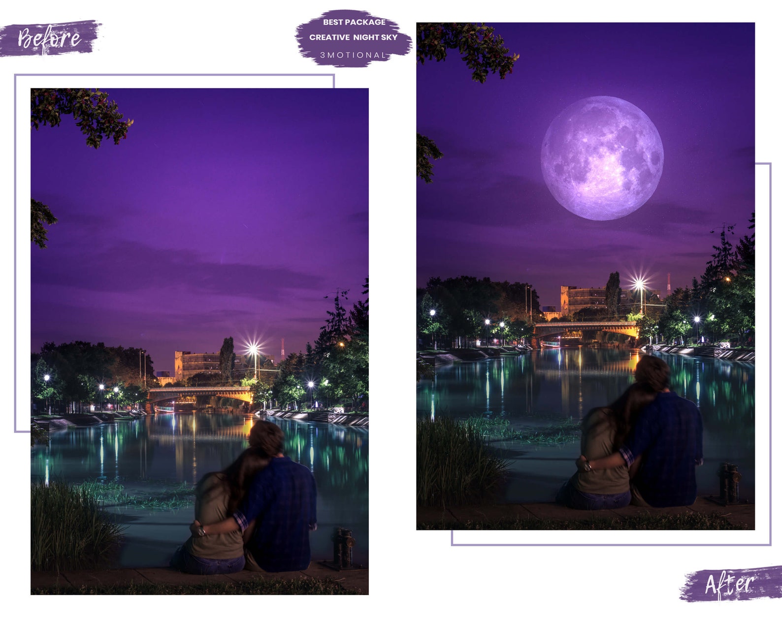 50 Creative Night Sky Add Starry Sky to Photo Moon Overlays | Etsy