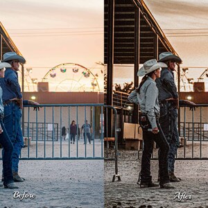 16 Cowboy Lightroom Presets: Vintage Western Photography Filters - Etsy