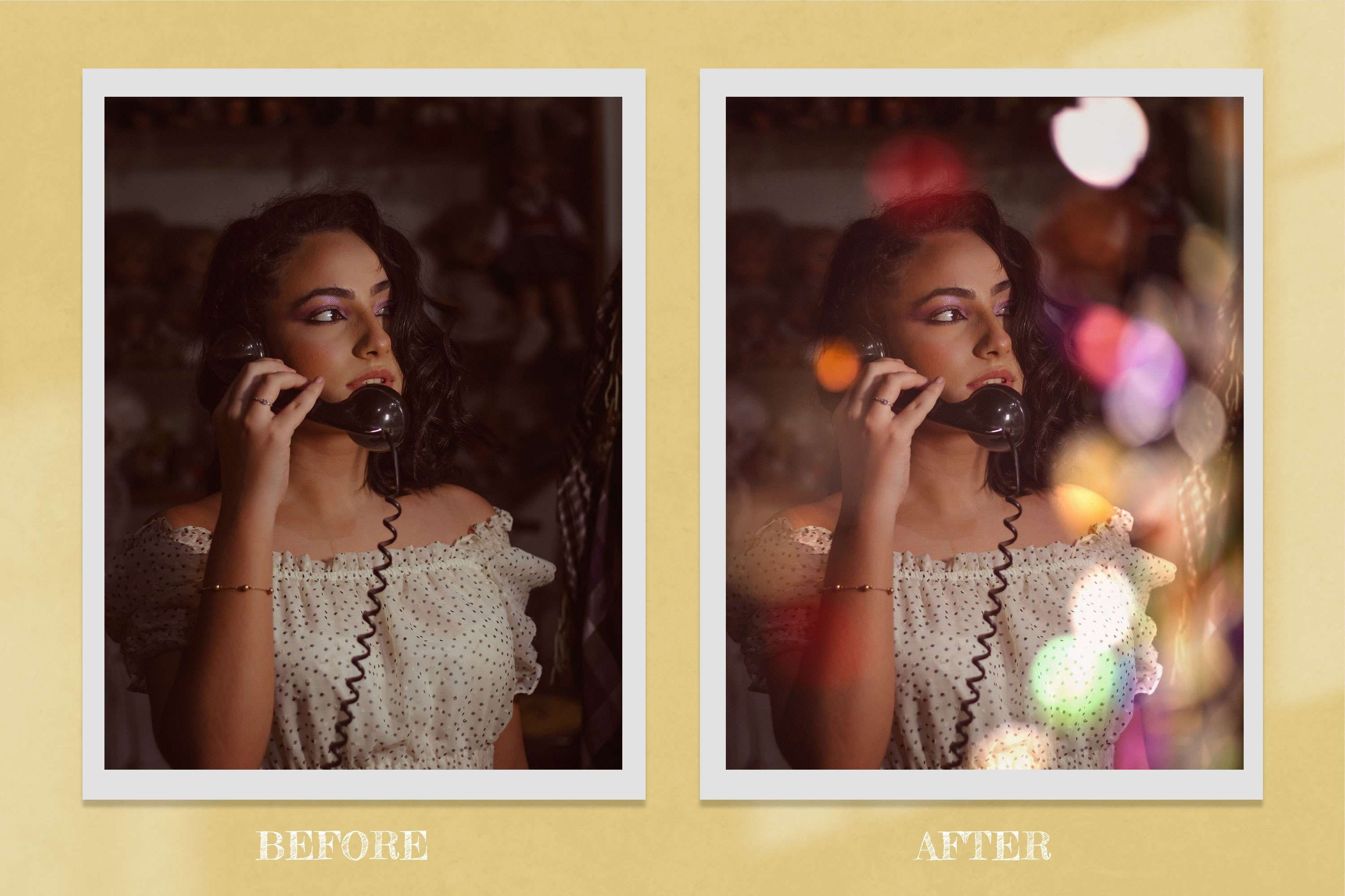 Colorful Light Photoshop Editing Overlays Digital Backdrops | Etsy