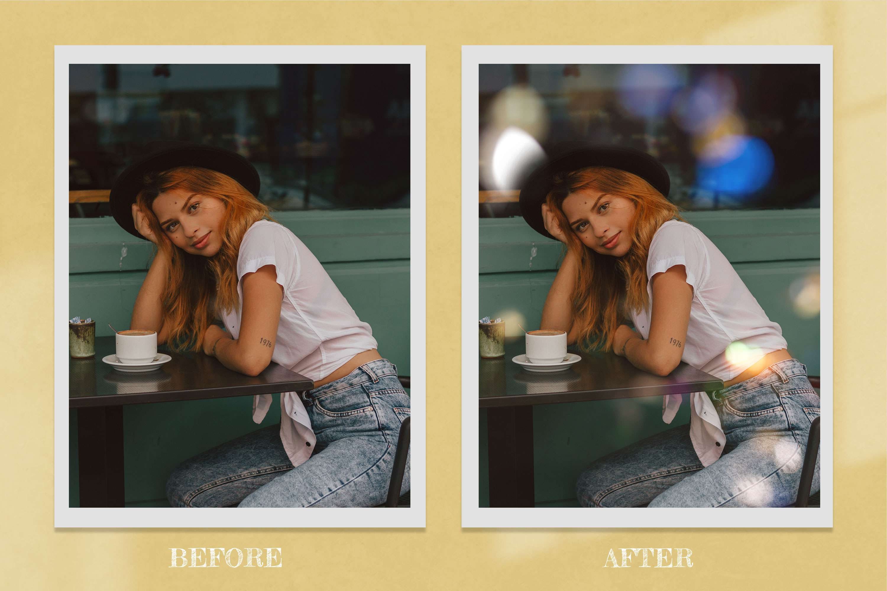 Colorful Light Photoshop Editing Overlays Digital Backdrops | Etsy