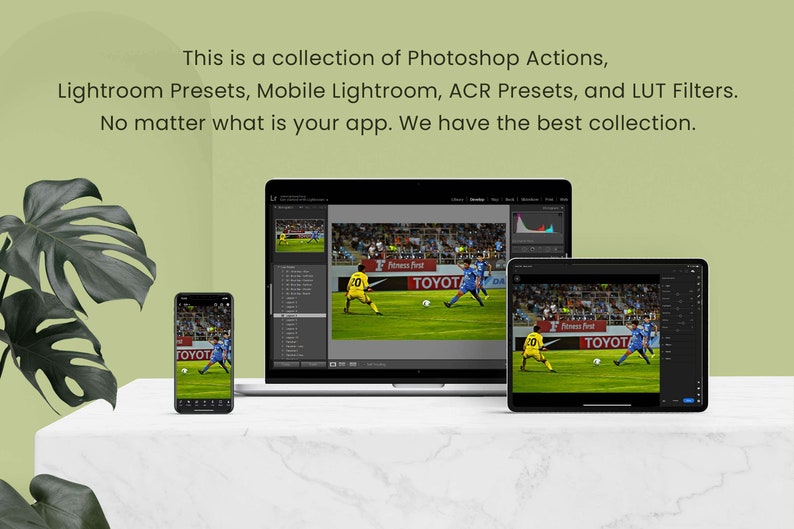 Soccer World Cup Lightroom Presets: Sports Photography Filters (mobile ...