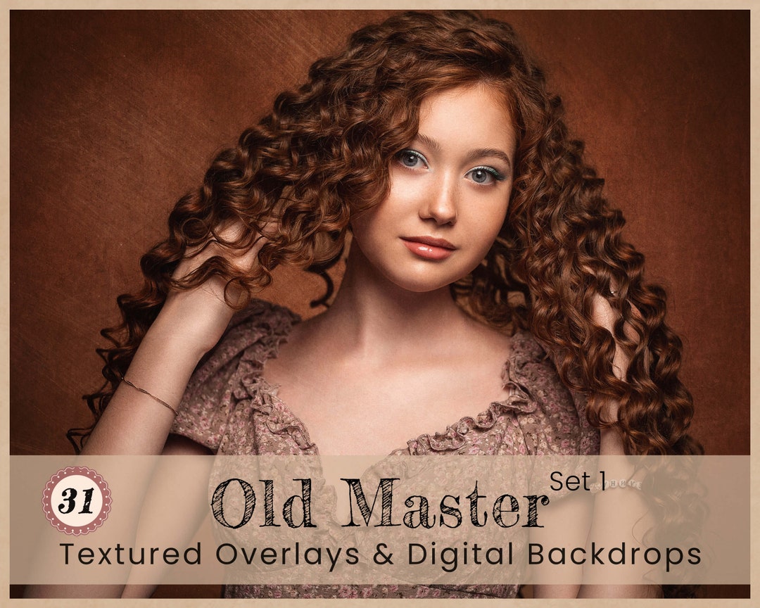 Old Master Overlay Photography, Photoshop Texture, Digital Studio ...