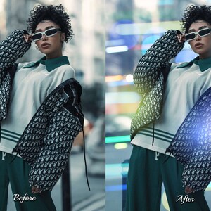 60 Cityscapes Bokeh Overlays for Night Photos & Street Style | Realistic Light Effects, Vibrant ...