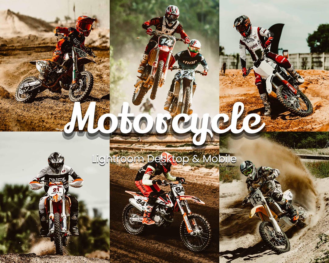 Motorcycle Lightroom Presets: HDR, Moody, Vibrant Effects (desktop ...
