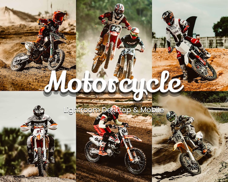 Motorcycle Lightroom Presets: HDR, Moody, Vibrant Effects (desktop ...